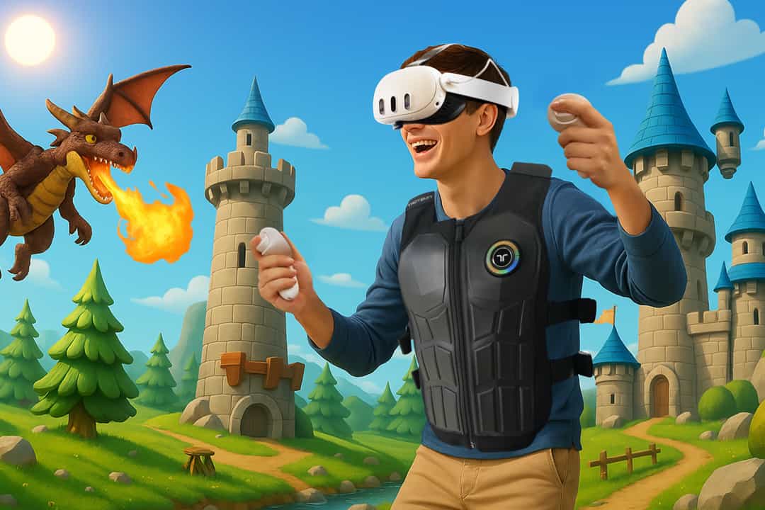 Next generation full body haptic suit - bHaptics TactSuit