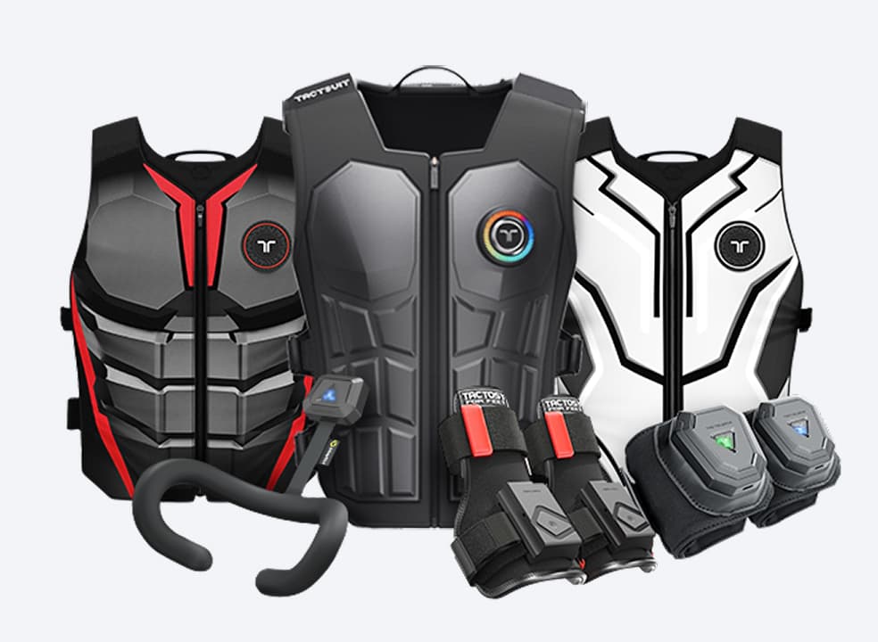 Buy next generation full body haptic suit - bHaptics TactSuit