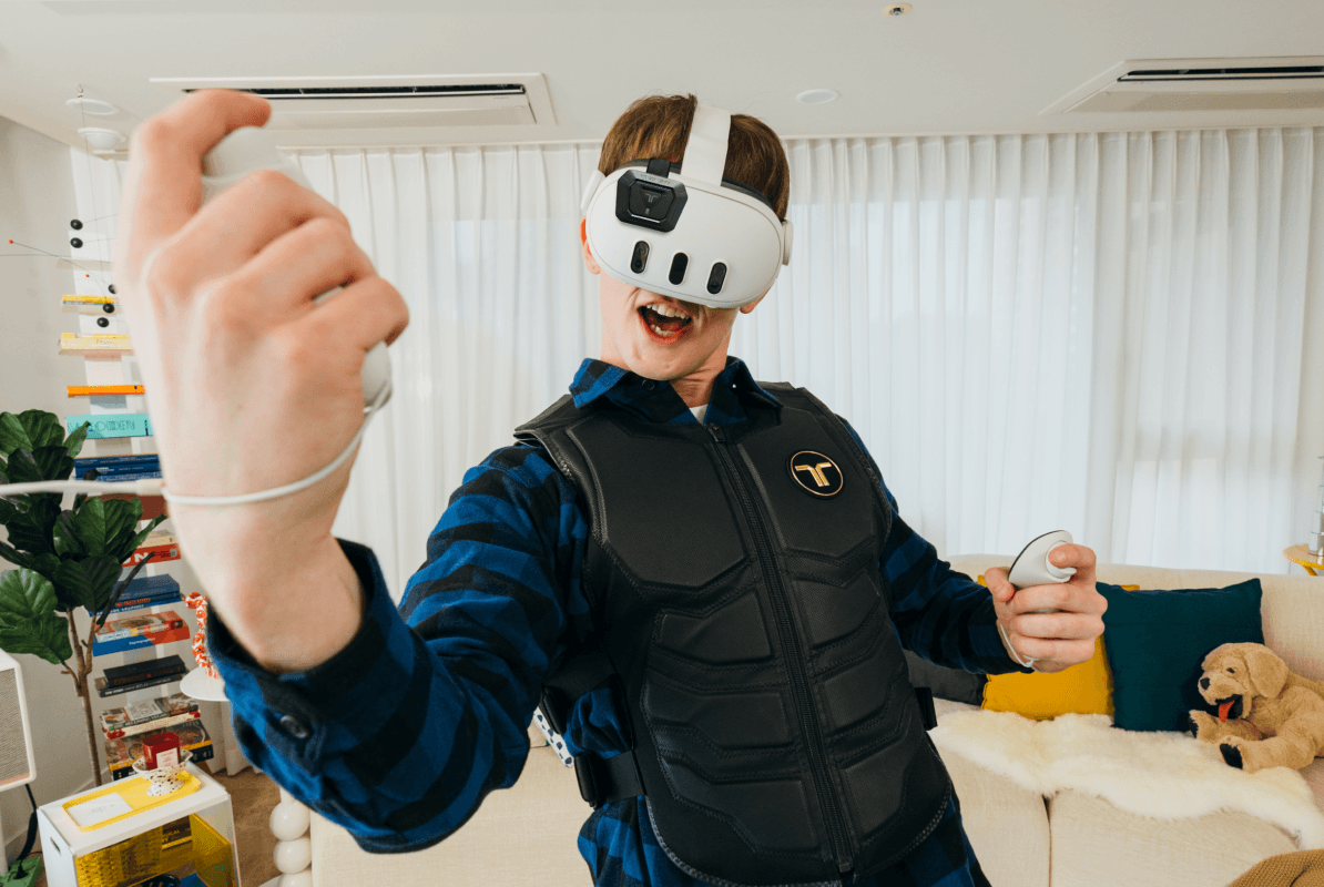 Most Advanced Full Body Haptic Suit - bHaptics TactSuit