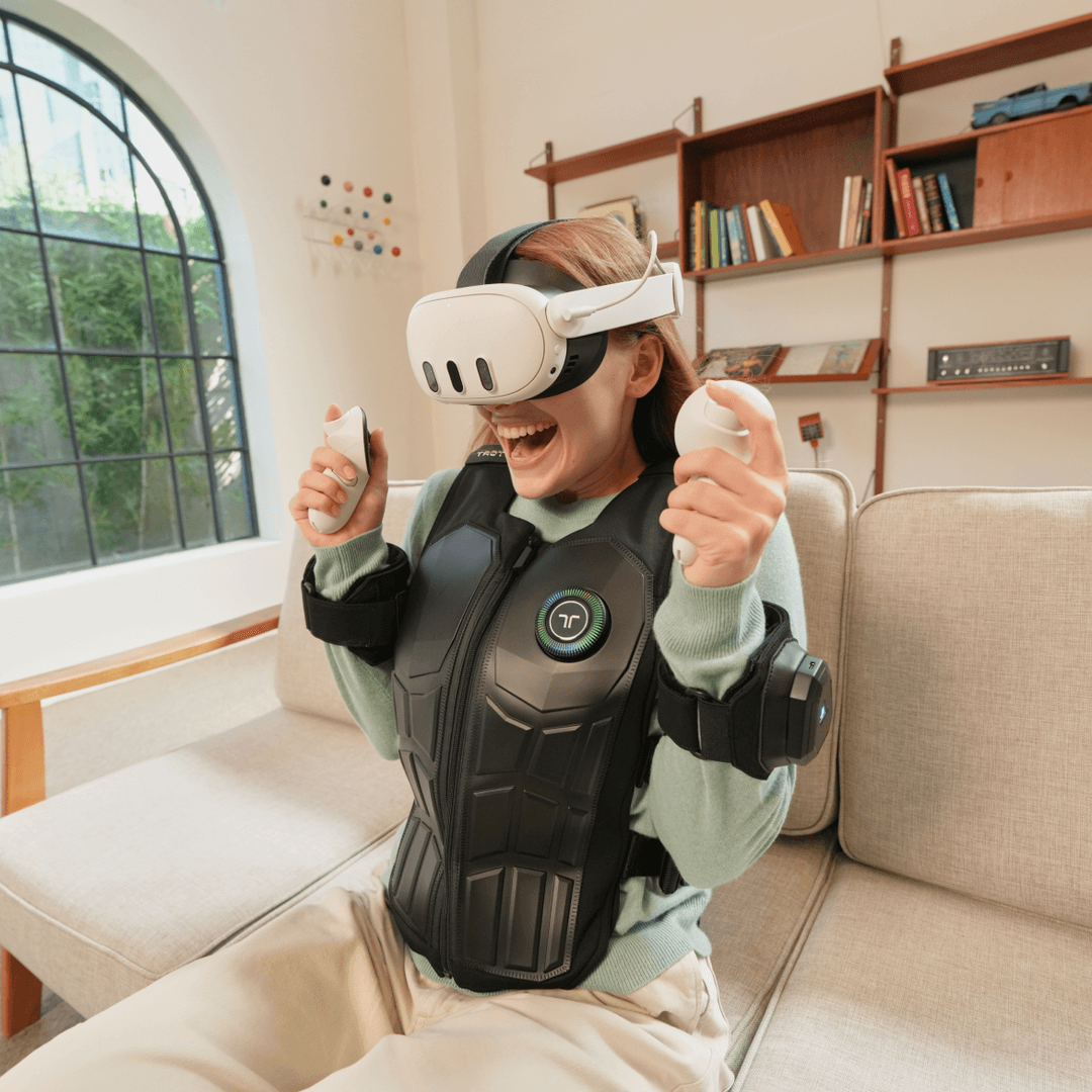 Buy next generation full body haptic suit - bHaptics TactSuit