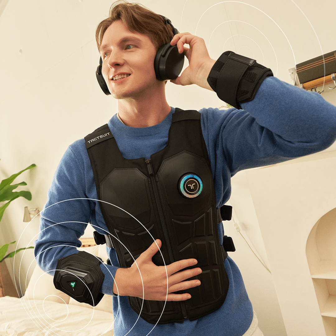 Buy next generation full body haptic suit - bHaptics TactSuit