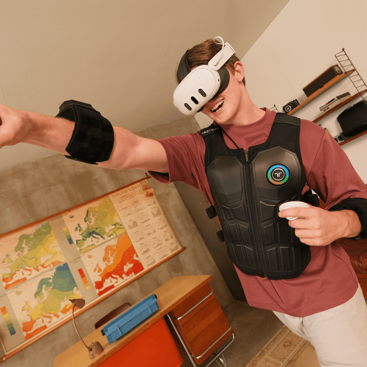 Buy next generation full body haptic suit - bHaptics TactSuit