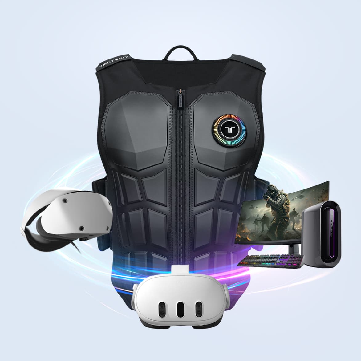 Buy next generation full body haptic suit - bHaptics TactSuit