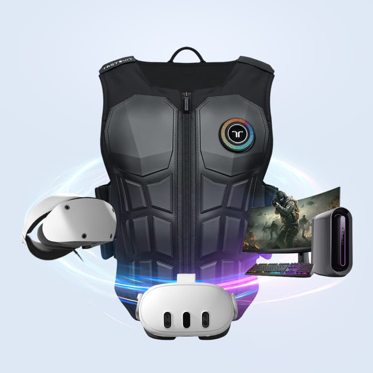 Buy next generation full body haptic suit - bHaptics TactSuit