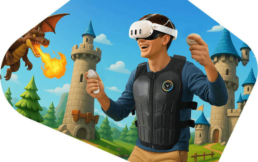 Next generation full body haptic suit - bHaptics TactSuit