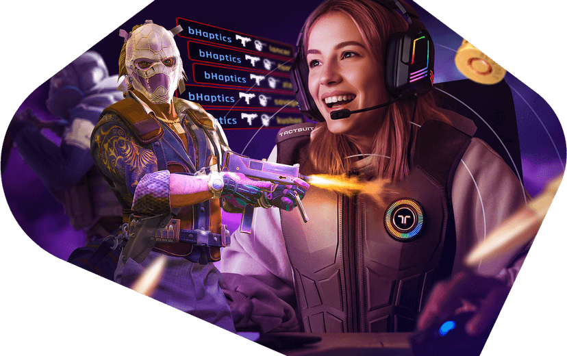 Next generation full body haptic suit - bHaptics TactSuit