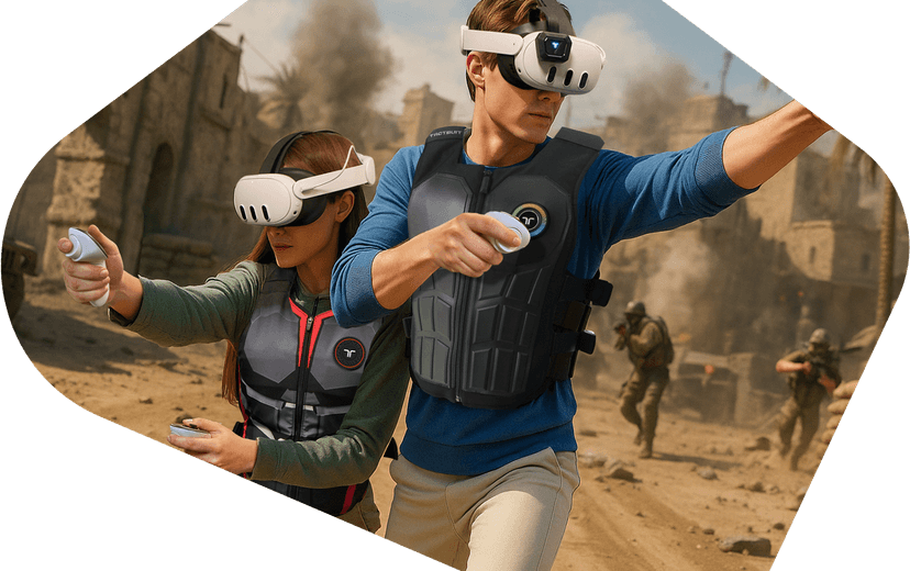 Next generation full body haptic suit - bHaptics TactSuit