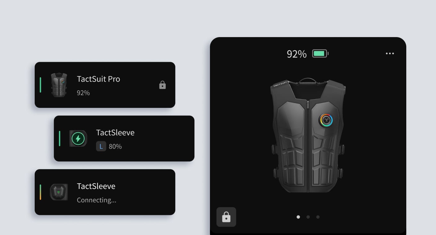Experiences with TactSuit