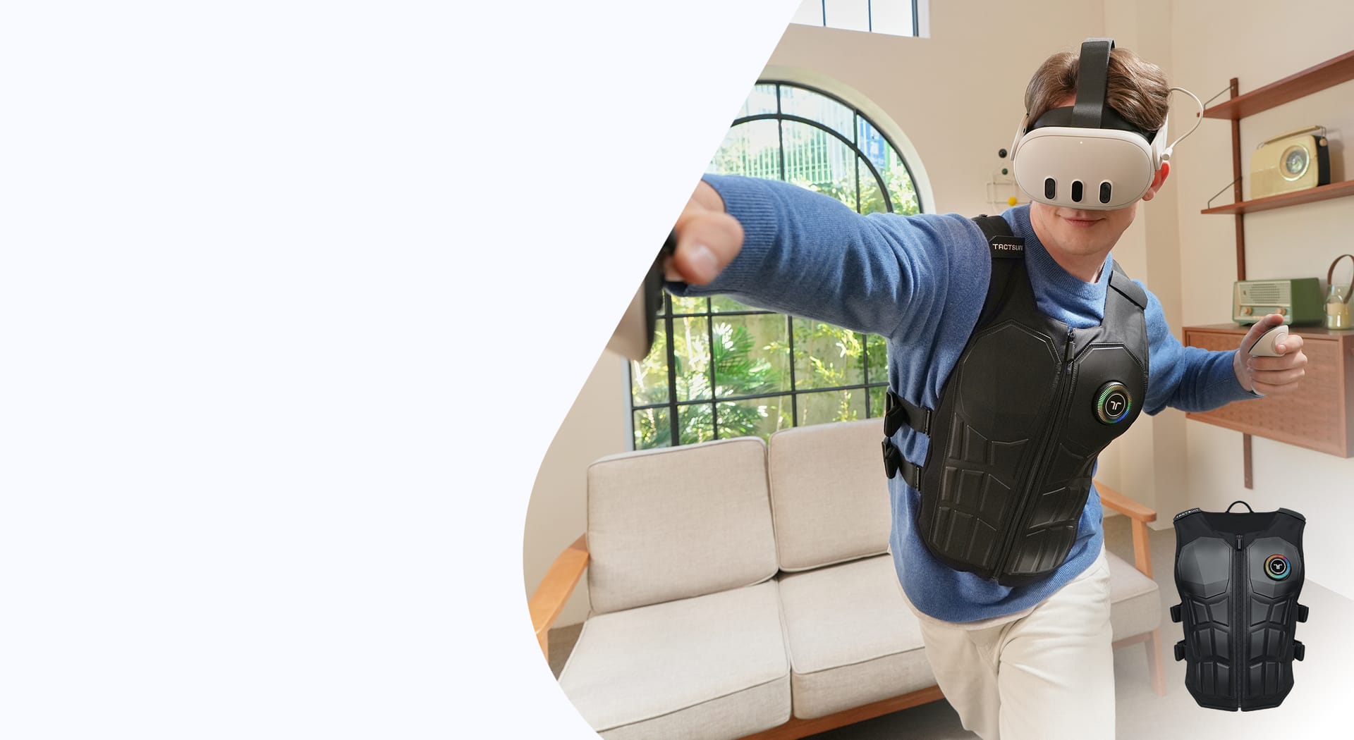 Buy next generation full body haptic suit - bHaptics TactSuit