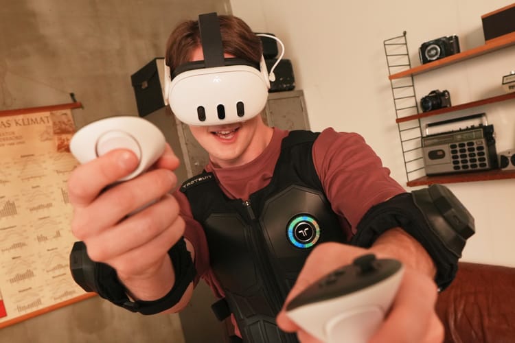 Buy next generation full body haptic suit - bHaptics TactSuit