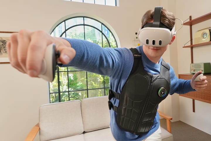 Buy next generation full body haptic suit - bHaptics TactSuit